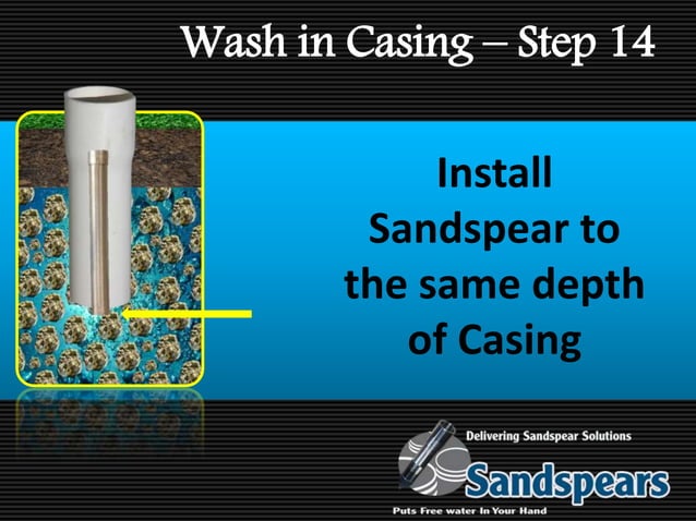 How to-wash-in-casing-installation-method | PPTX