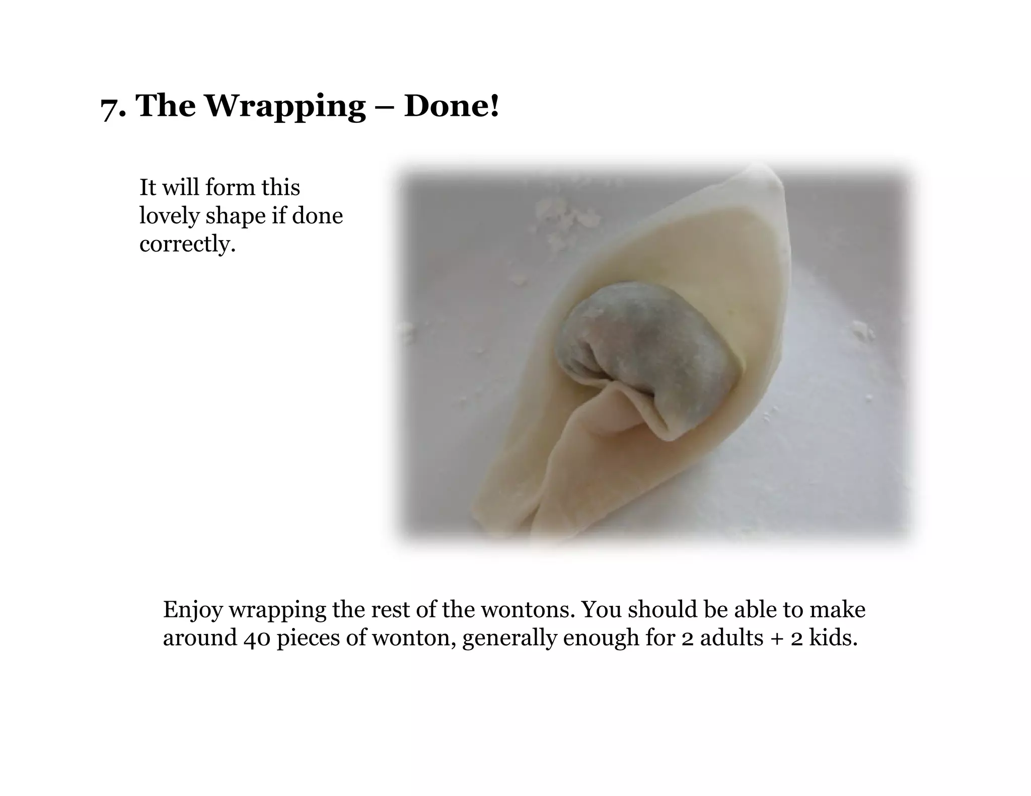 How To Wrap Your Own Wonton | PDF
