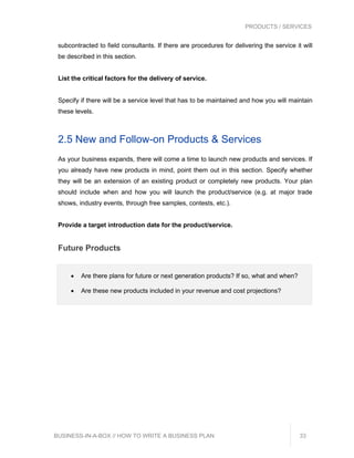 Business plan | PDF