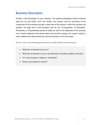 Business plan | PDF