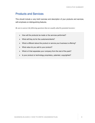 Business plan | PDF