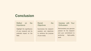 How to Write a Dissertation Proposal | PPTX