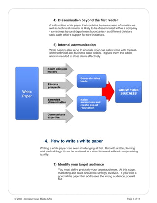 How to write a good white paper | PDF