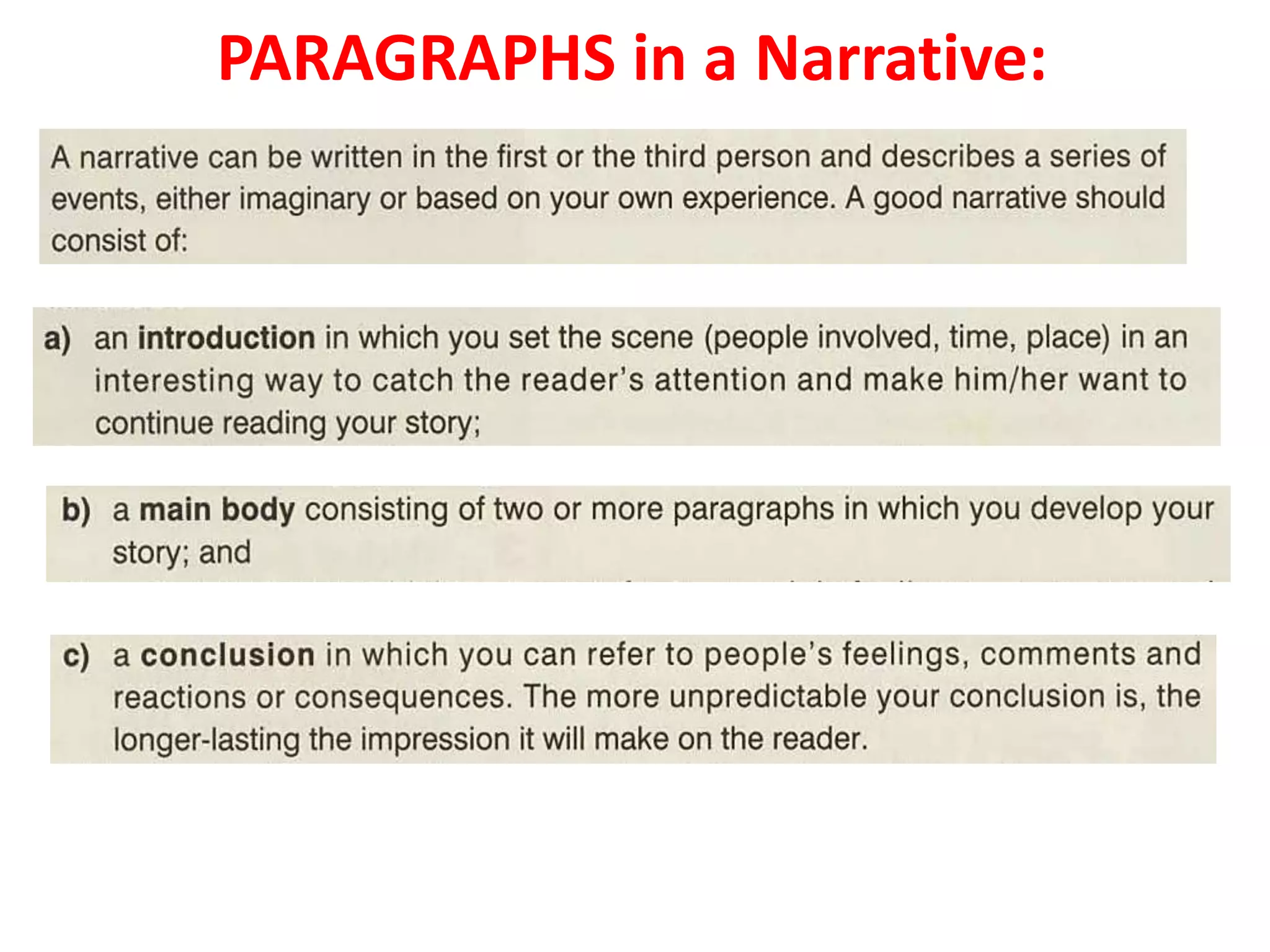 How to-write-a-narrative | PPT