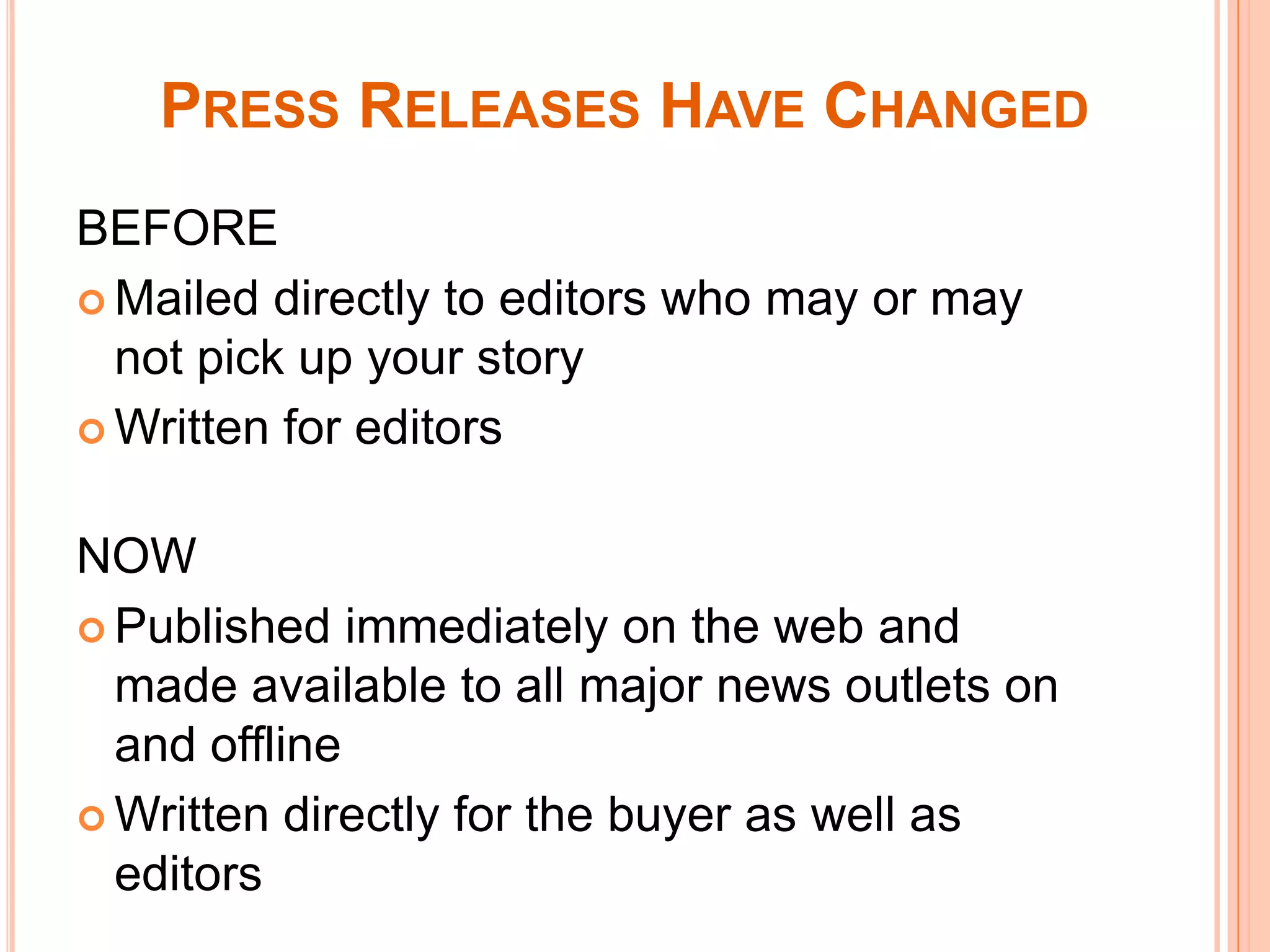 How to Write a Press Release - A Simple Breakdown of the Structure of a ...