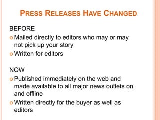 How to Write a Press Release - A Simple Breakdown of the Structure of a ...