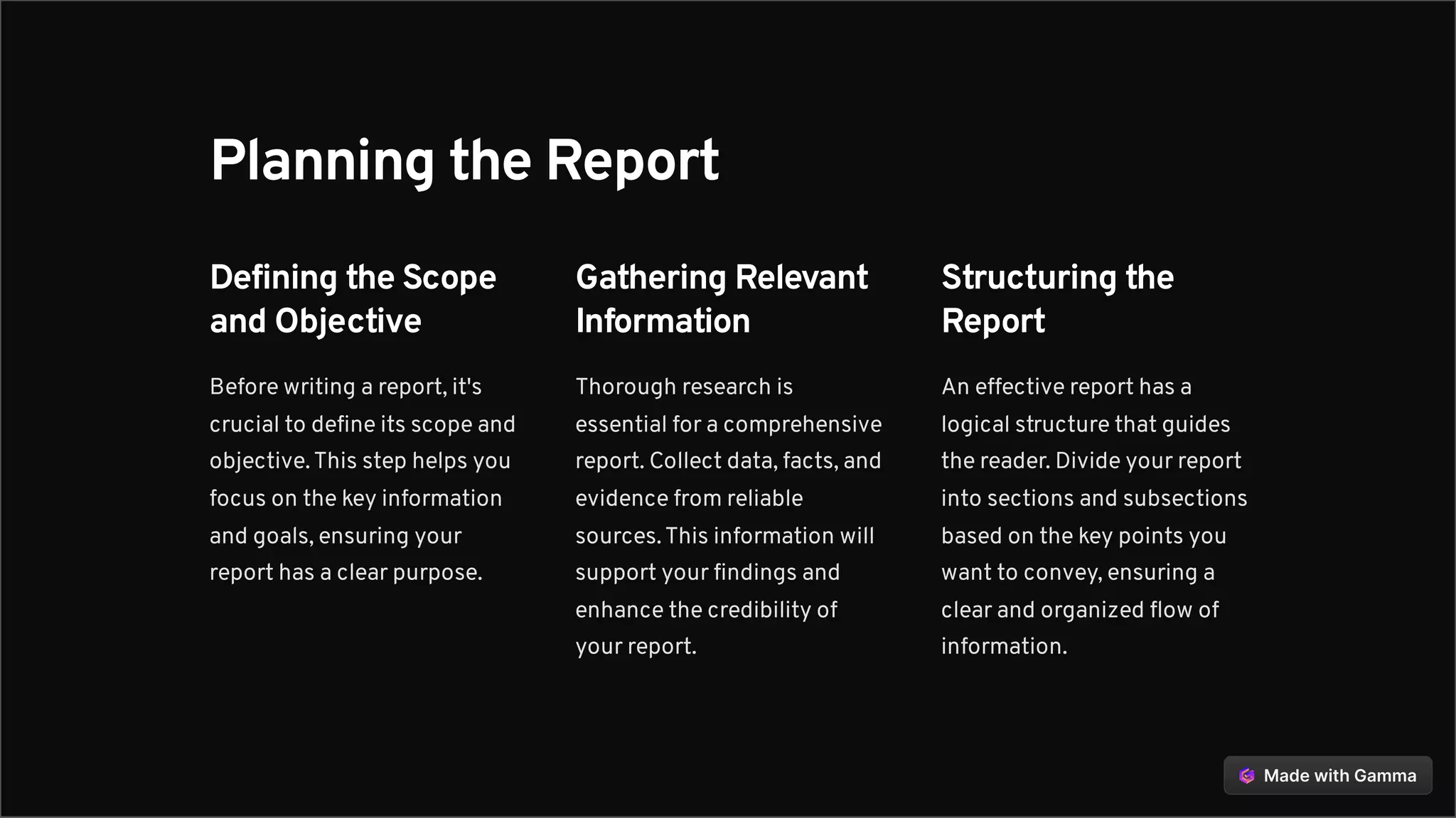 How to Write a Report? - Slideshare | PDF