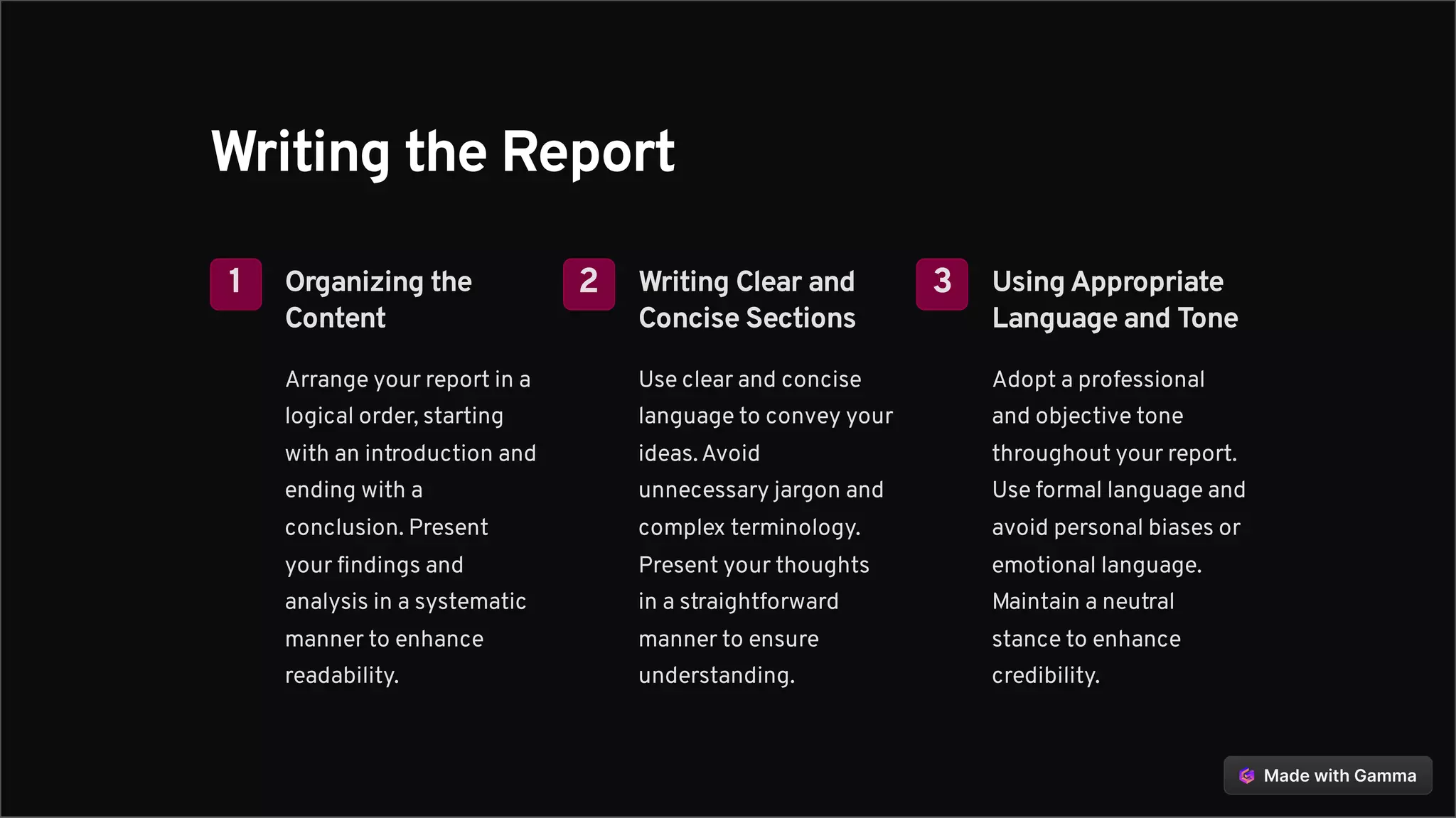 How to Write a Report? - Slideshare | PDF