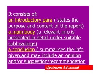 How to write a report | PPT