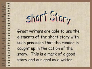 How To Write A Short Story | PPT