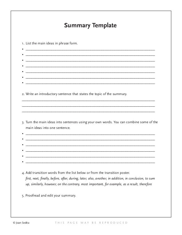 How to-write-a-summary