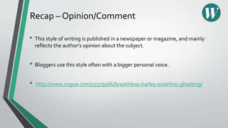 How to write an article | PPTX