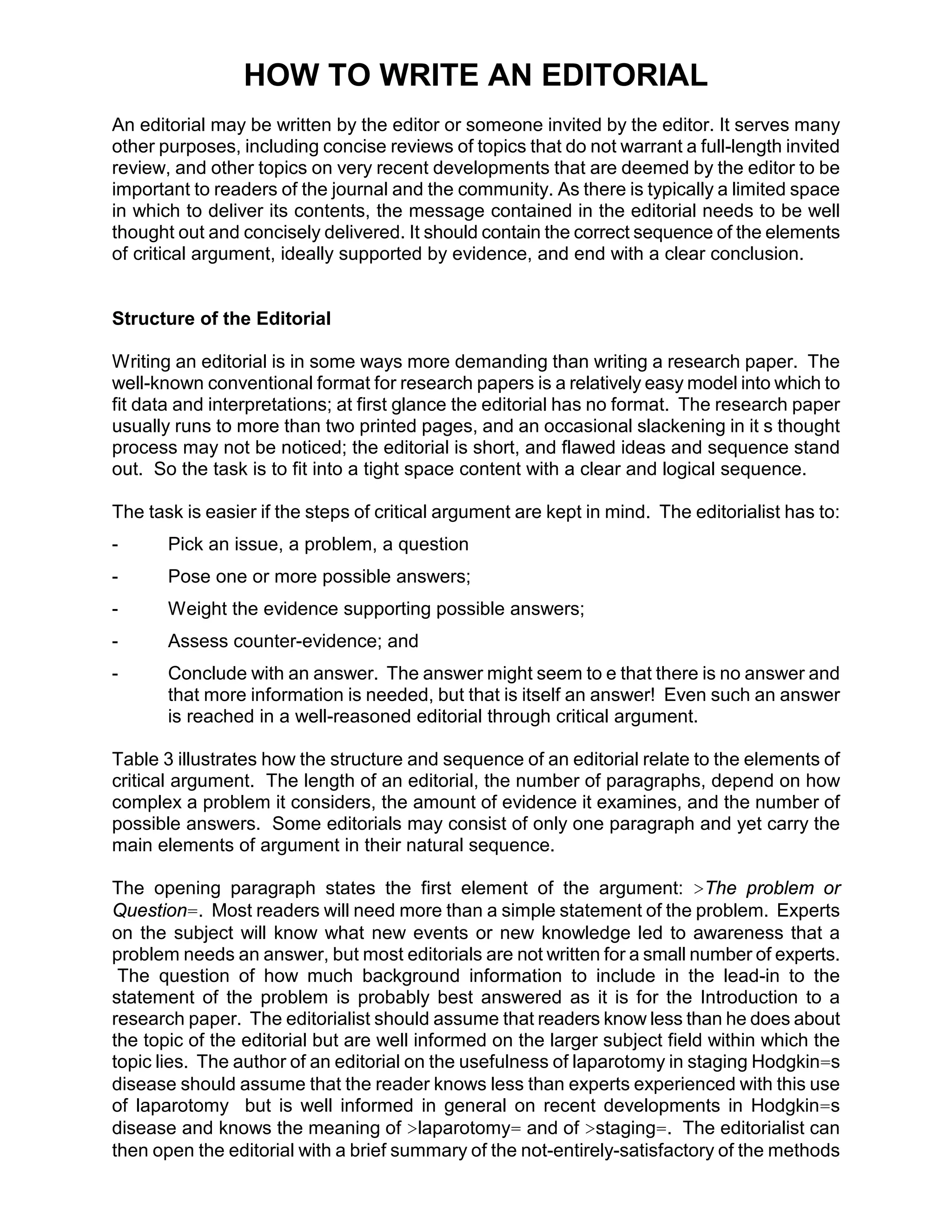 How to-write-an-editorial | PDF