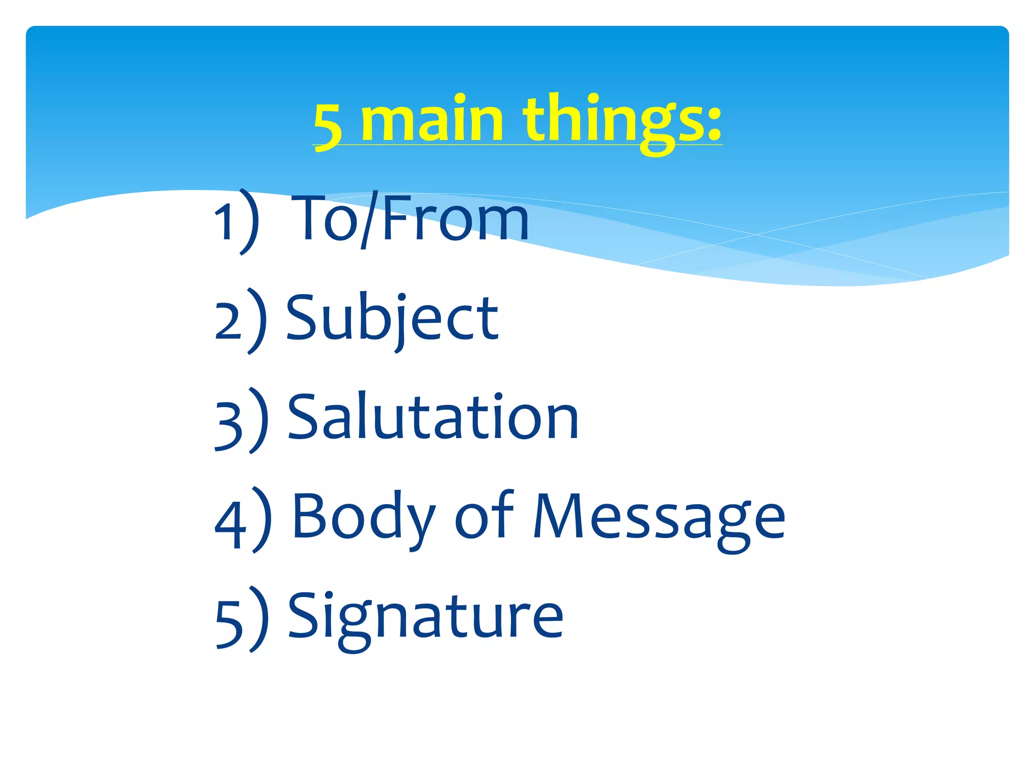 How to-write-an-email | PPTX