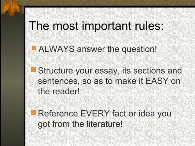 How to write your assignment | PPT