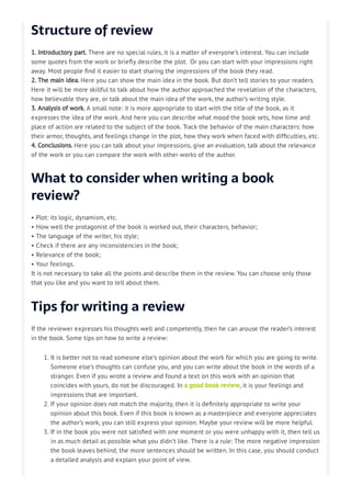 How to write a book review ultimate-guide | PDF