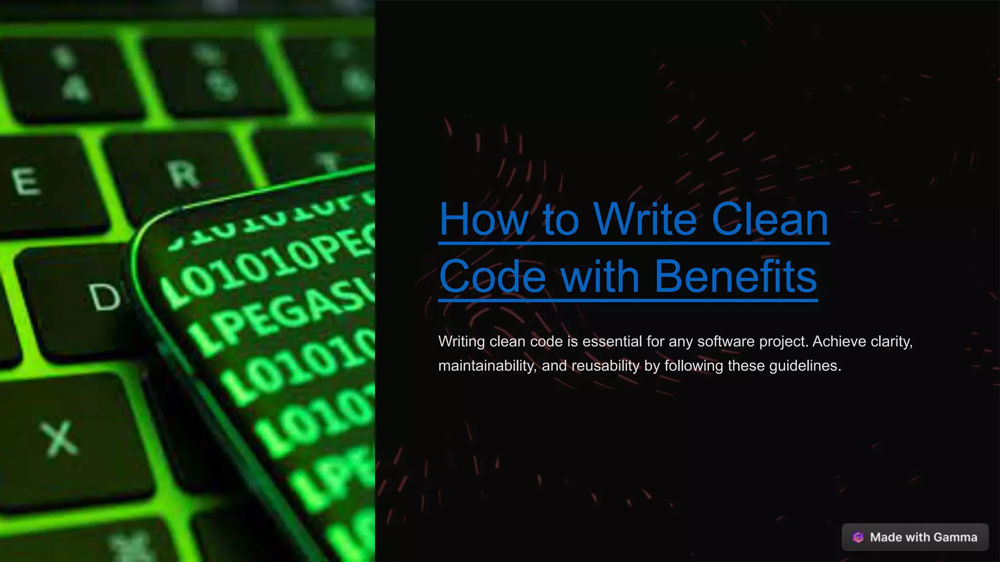 What is clean code? | PPT