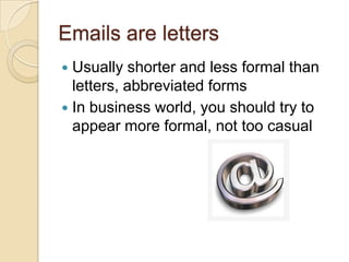 How to-write-emails-in-english | PPT