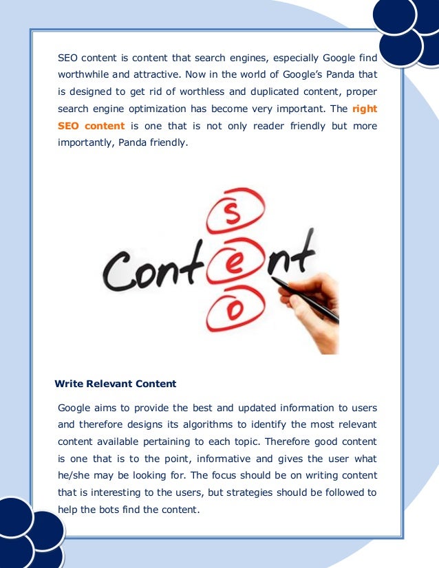 How To Write SEO Content How To Write SEO Content