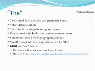 Technical Writing Skills for Research Paper | PPT