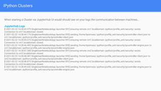 How to create a secured multi tenancy for clustered ML with JupyterHub | PPT