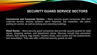 How to guide - hiring a security guard | PPTX