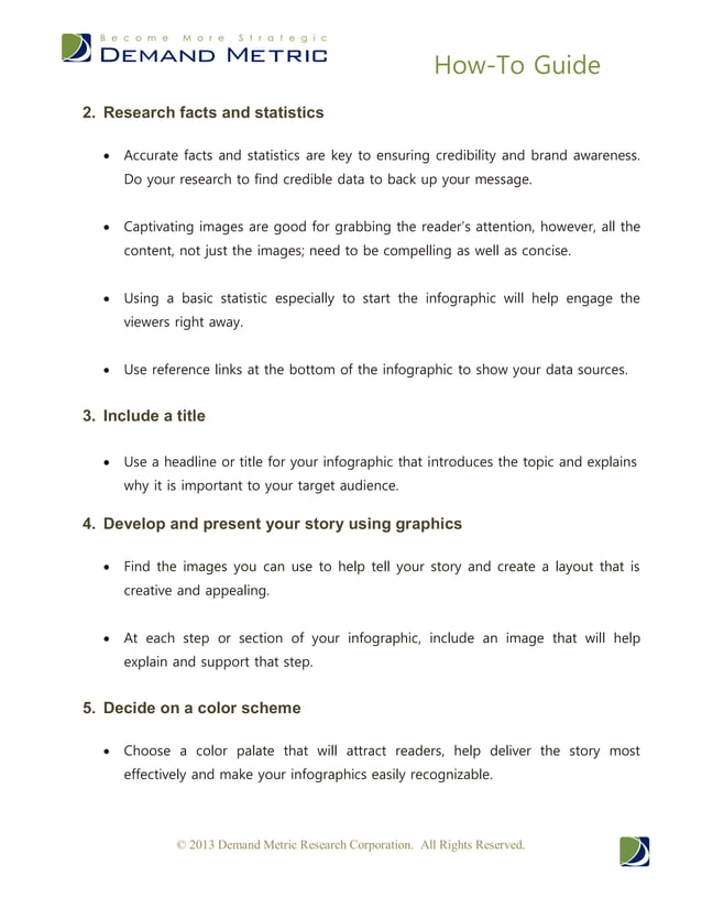 How-To Guide -Infographics | PDF