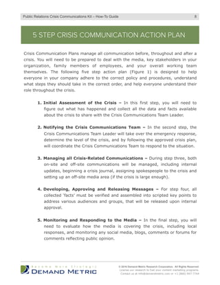 PR Crisis Communications Kit - How-To Guide | PDF