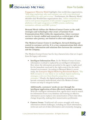 Transforming from Call Center to Contact Center How-To Guide | PDF