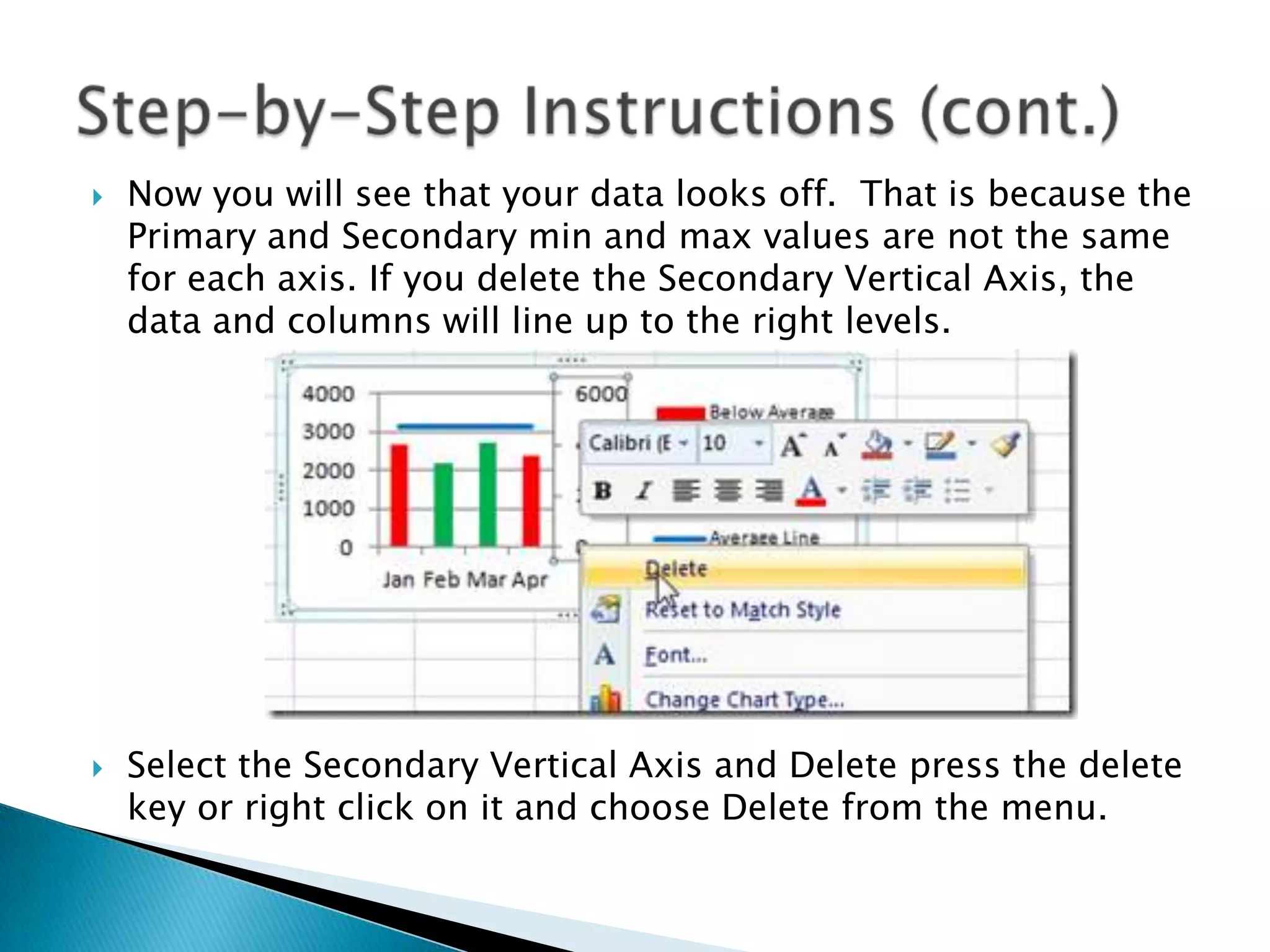 How to make a conditional column chart in Excel | PPTX | Technology & Computing