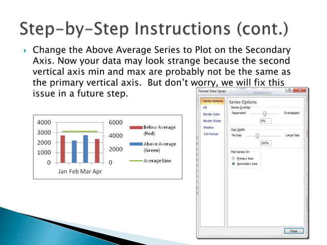 How to make a conditional column chart in Excel | PPTX | Technology & Computing