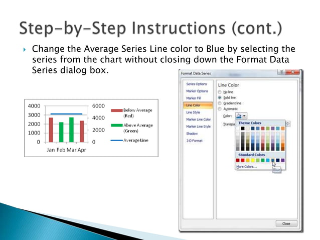 How to make a conditional column chart in Excel | PPTX | Technology & Computing