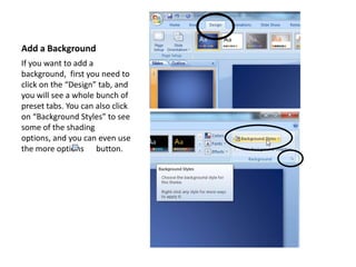 How to make a Power Point | PPT