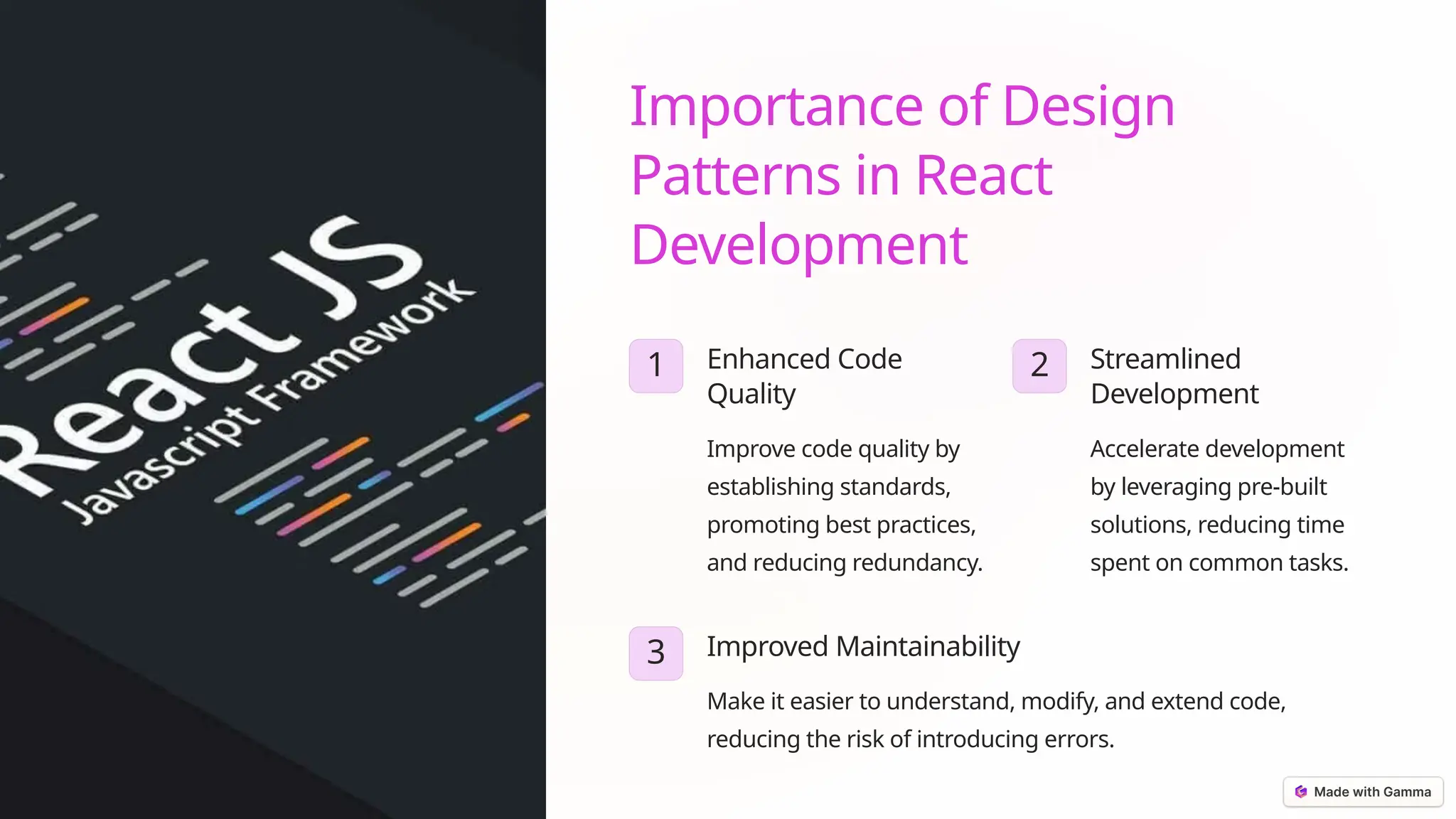 How Top React Design Patterns Are Shaping the Development Lifecycle? | PPT
