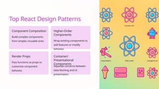 How Top React Design Patterns Are Shaping the Development Lifecycle? | PPT