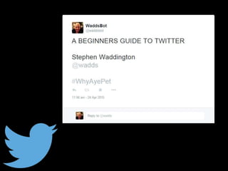 A Beginner's Guide to Using Twitter | PPT