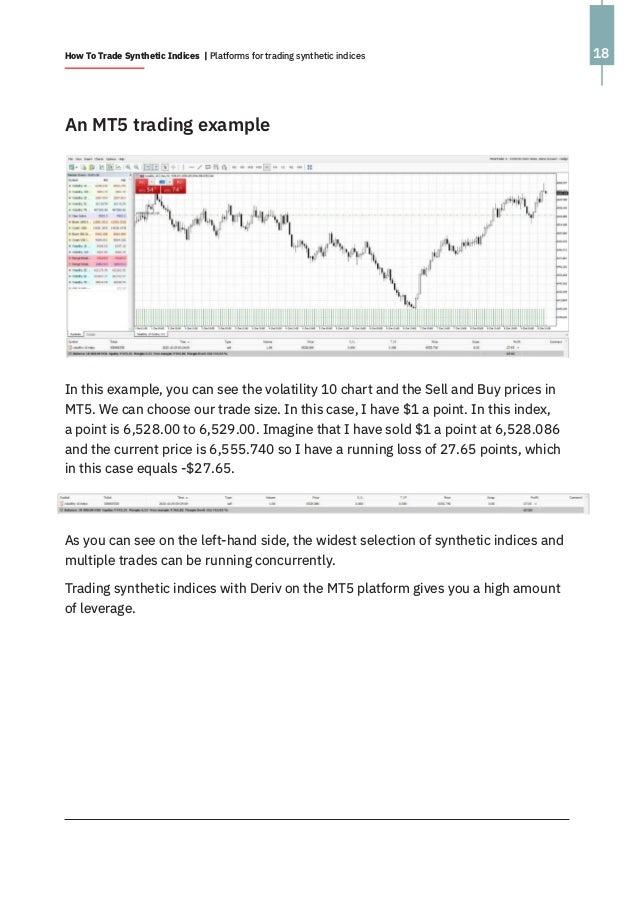 An introduction to synthetic indices trading Deriv.com