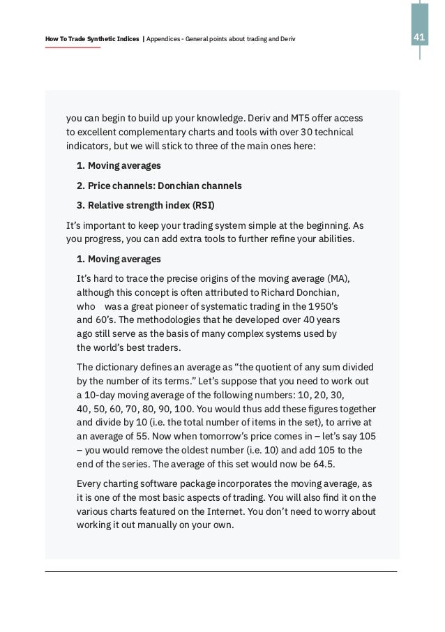 An introduction to synthetic indices trading Deriv.com