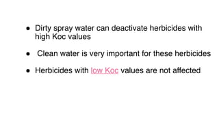 How-water-quality-effects-herbicide-results | PDF | Gardening | Home ...