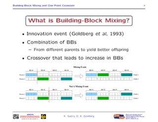 How Well Does A Single-Point Crossover Mix Building Blocks with Tight ...