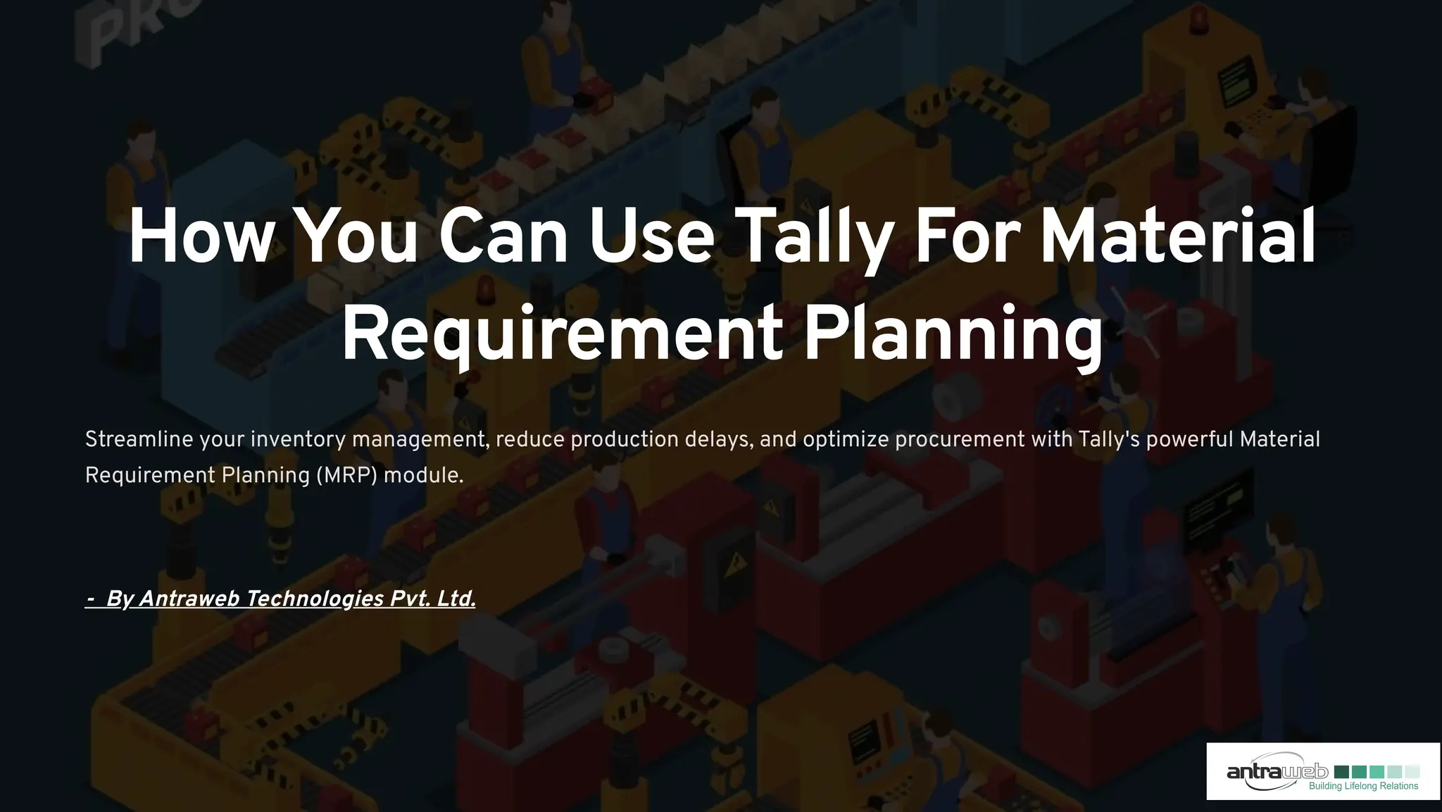 How You Can Use Tally For Material Requirement Planning | PDF