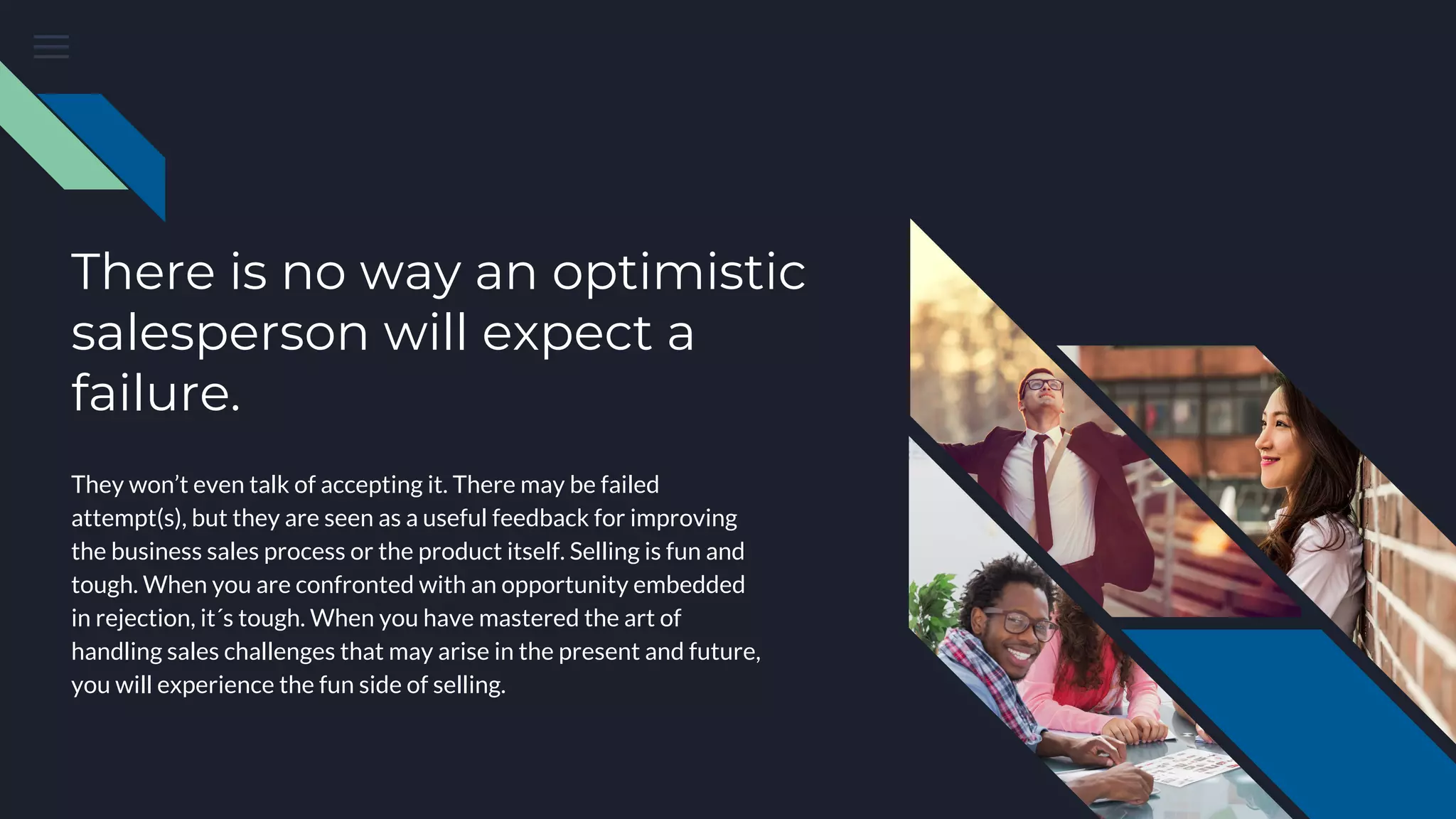 How your positive attitude can win you sales presentation | PDF