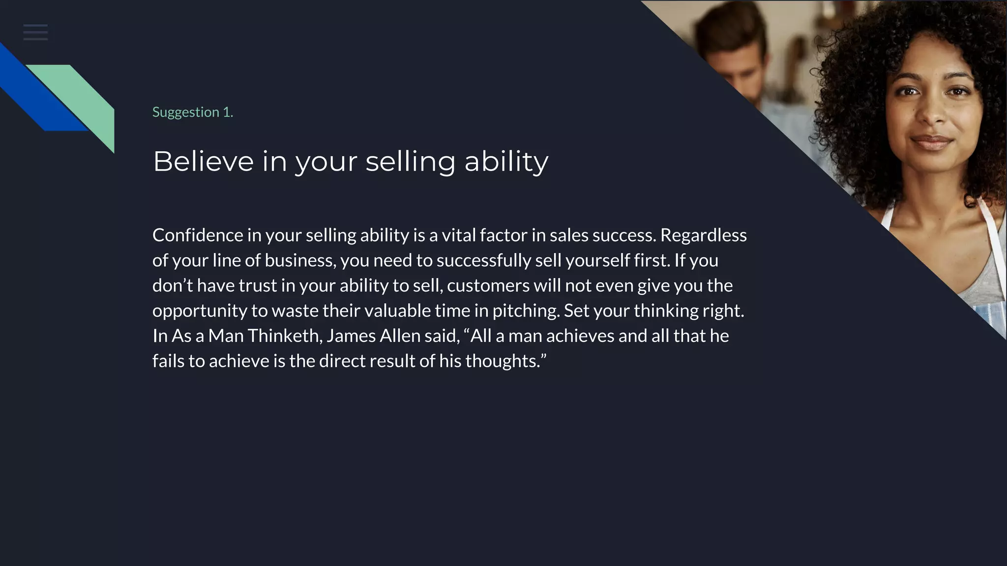 How your positive attitude can win you sales presentation | PDF