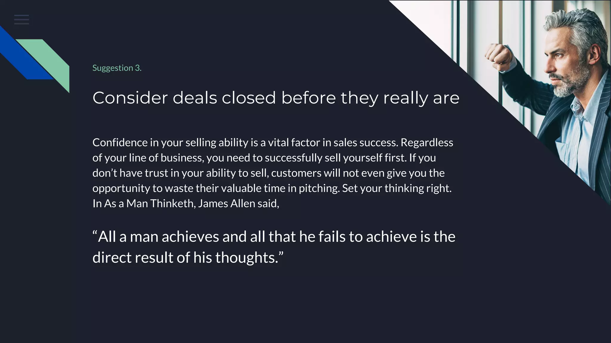 How your positive attitude can win you sales presentation | PDF