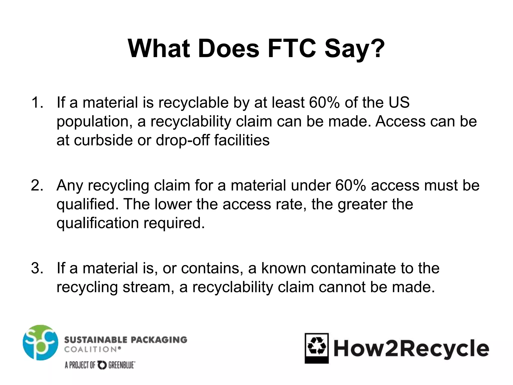 How2Recycle Label Presentation | PPTX | Business and Finance