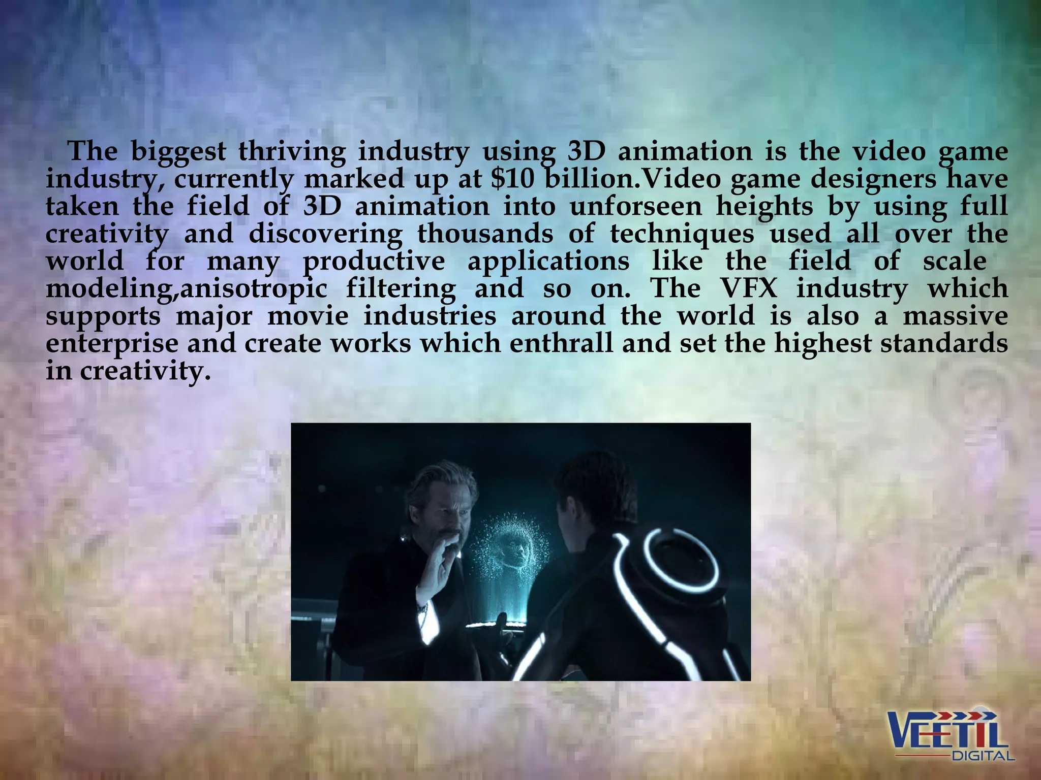 How 3D Animation Industry is Growing? | PPT