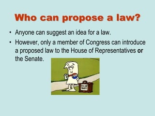 How a bill becomes a law | PPTX