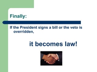 How A Bill Becomes Law | PPT | Law