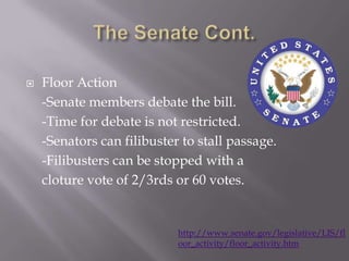 How a bill becomes law presentation | PPTX