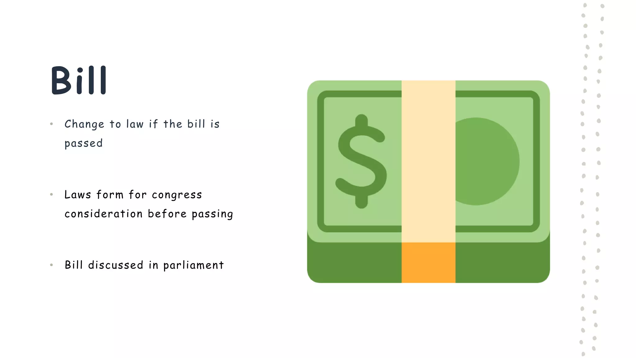 How a bill is passed. | PPTX